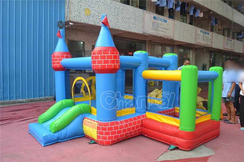 Brick Castle Inflatable Nylon Combo - Channal Inflatables