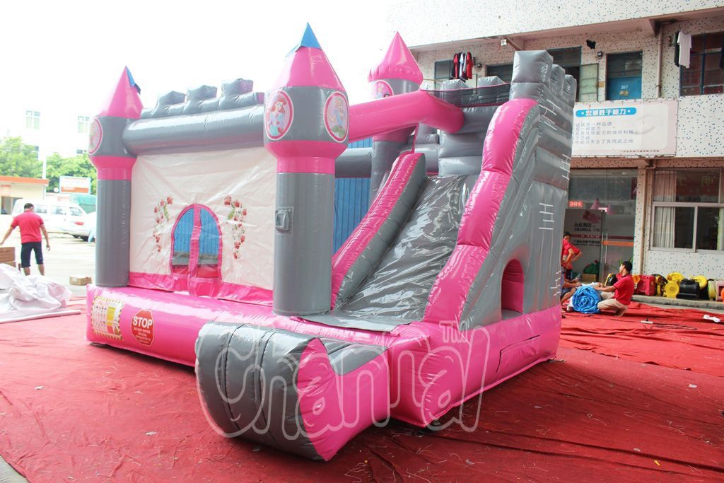 Inflatable Nylon Princess Castle Combo - Channal Inflatables