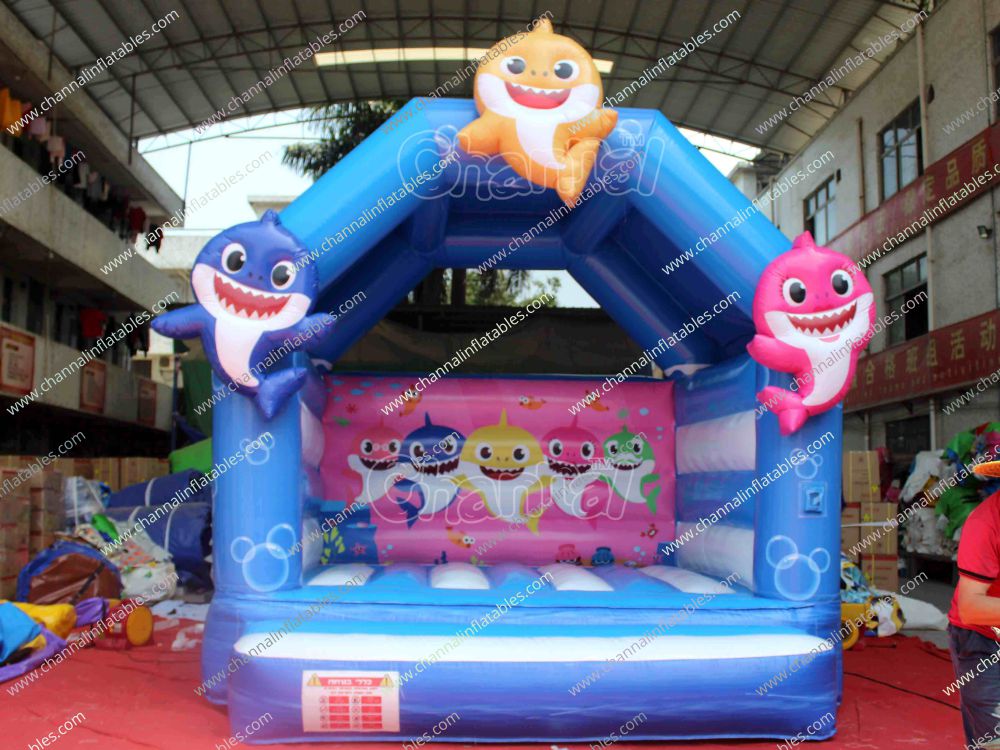 Baby Shark Bouncer - Channal Inflatables