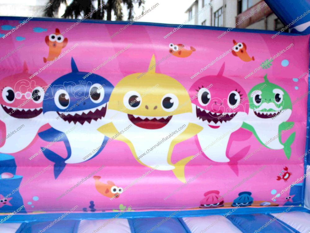 Baby Shark Bouncer - Channal Inflatables