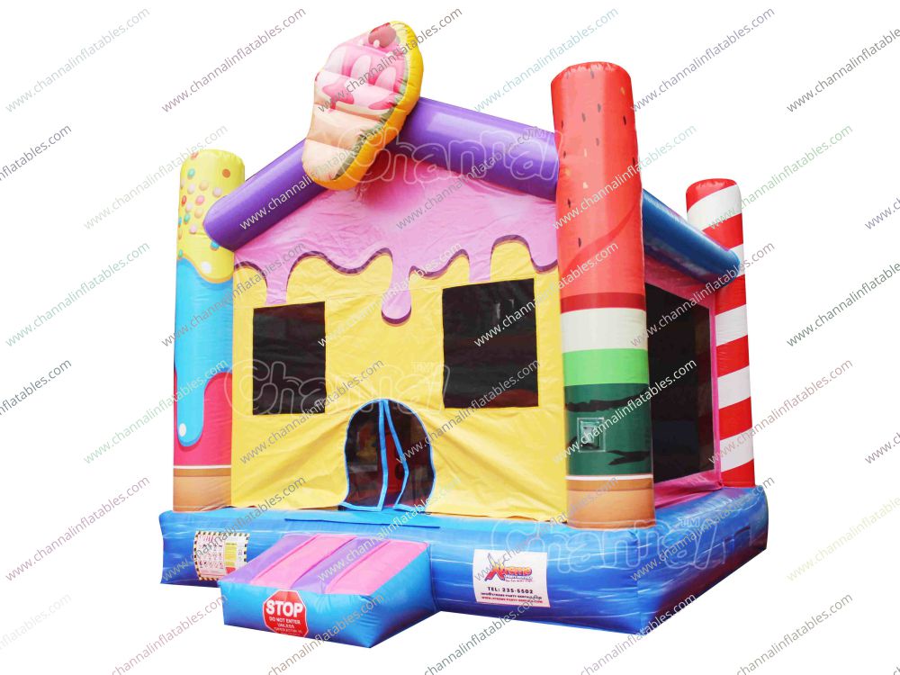 Ice Cream Bounce House - Channal Inflatables