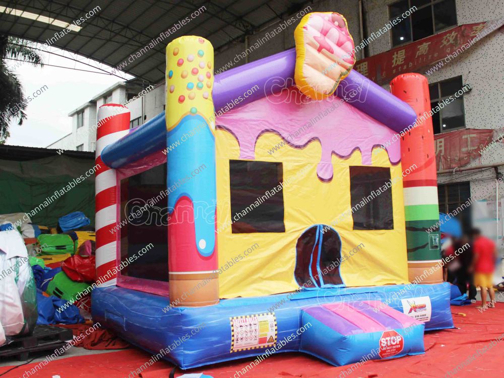 Ice Cream Bounce House - Channal Inflatables