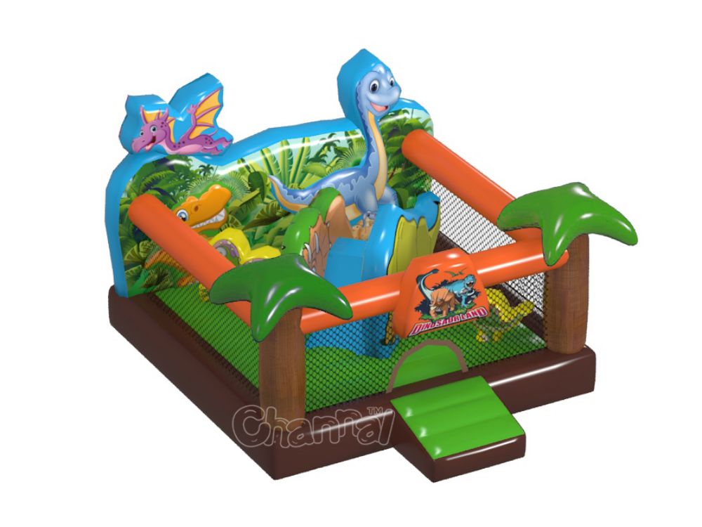 Dinosaur Inflatable Jumper for Little Kids - Channal Inflatables