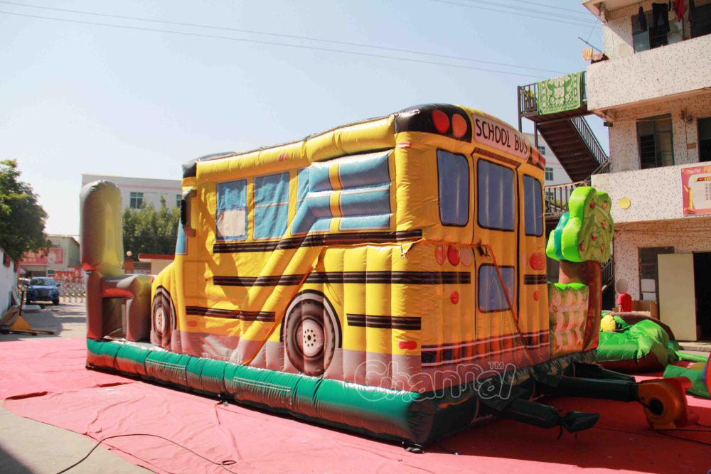 School Bus Combo - Channal Inflatables