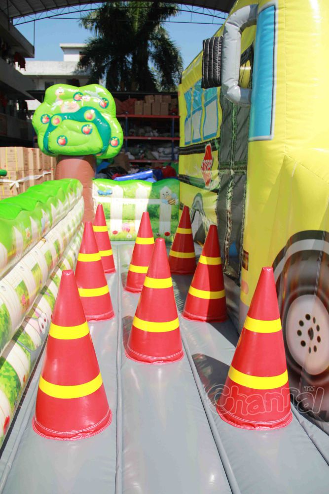 School Bus Combo - Channal Inflatables