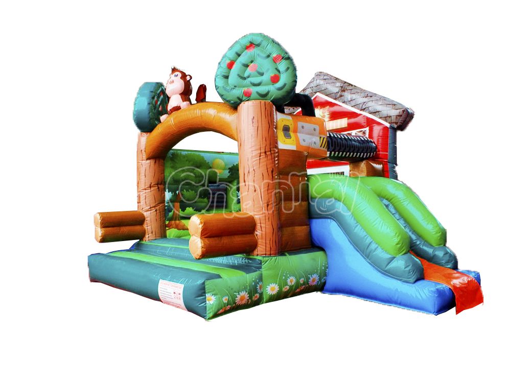 Lumberjack Inflatable Combo - Channal Inflatables