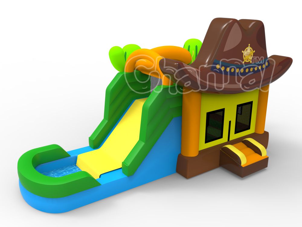 Western Bounce House - Channal Inflatables