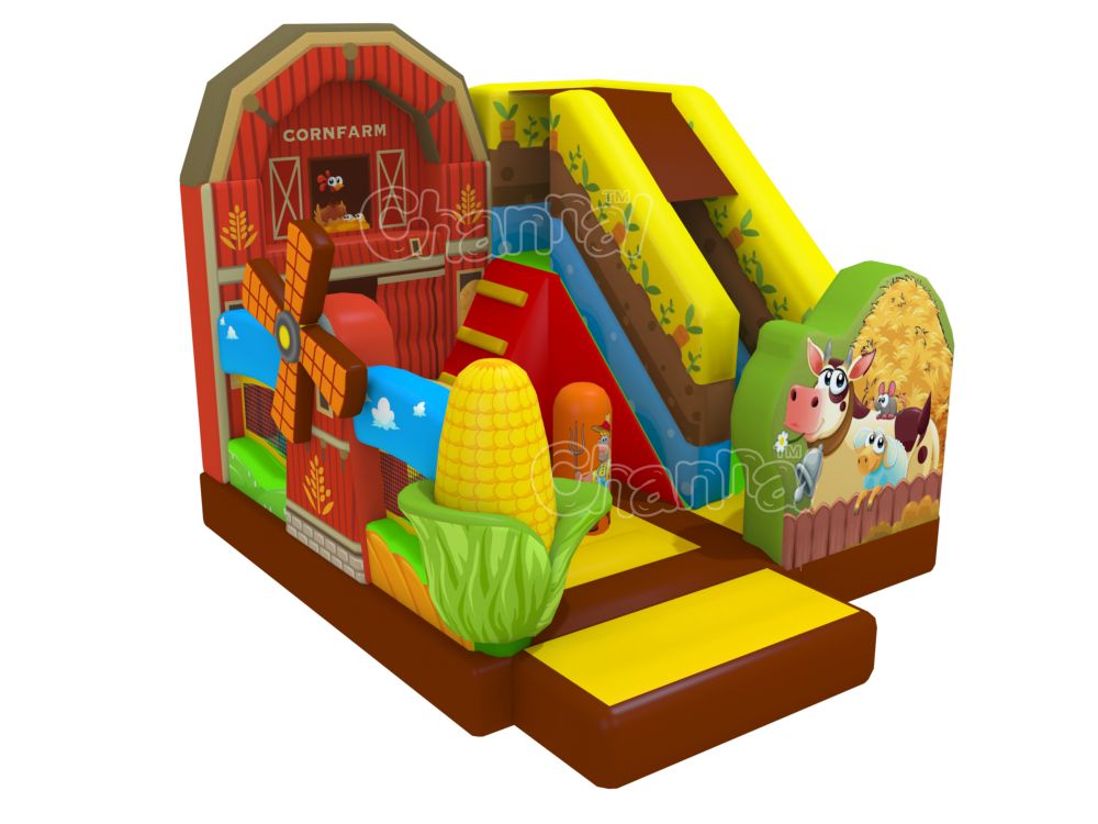 Corn Farm Inflatable Combo - Channal Inflatables