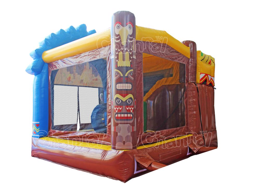 Native American Inflatable Combo - Channal Inflatables