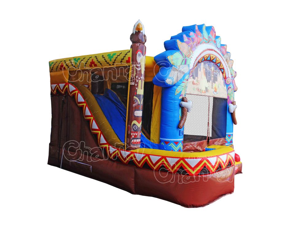 Native American Inflatable Combo - Channal Inflatables
