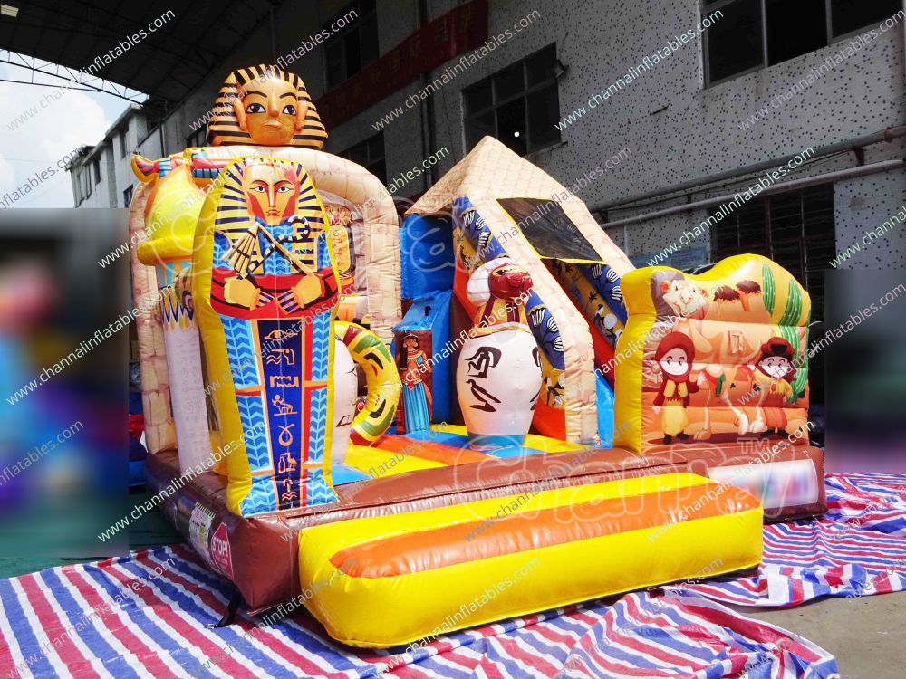 Ancient Egypt Inflatable Combo - Channal Inflatables
