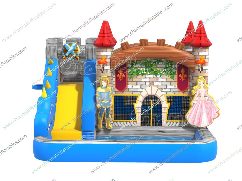 Royal Castle Inflatable Combo - Channal Inflatables
