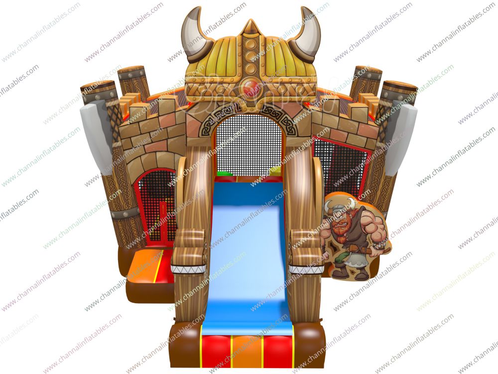 Viking Inflatable Combo - Channal Inflatables