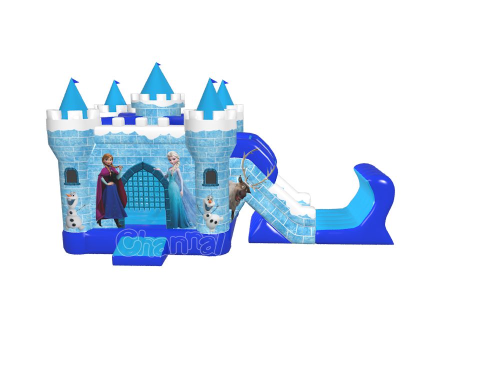 Frozen Castle Water Combo - Channal Inflatables