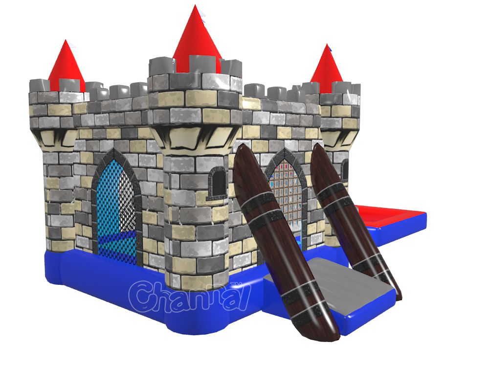 Knight Castle Combo - Channal Inflatables