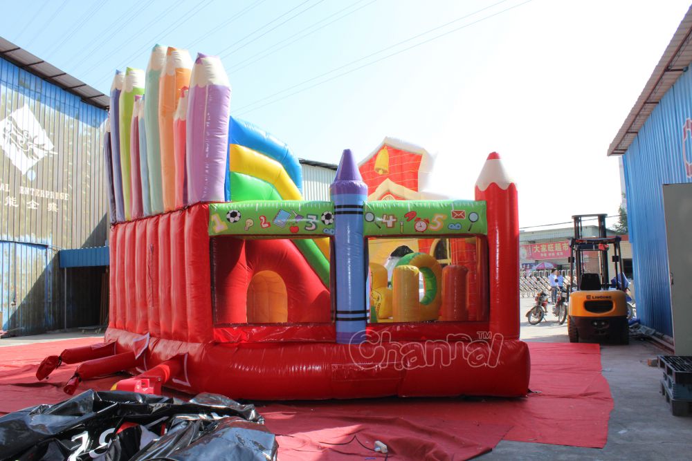 Little Red Schoolhouse Combo - Channal Inflatables
