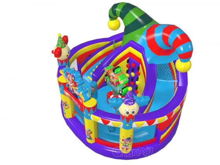 Circus Inflatable Bouncy Playground - Channal Inflatables