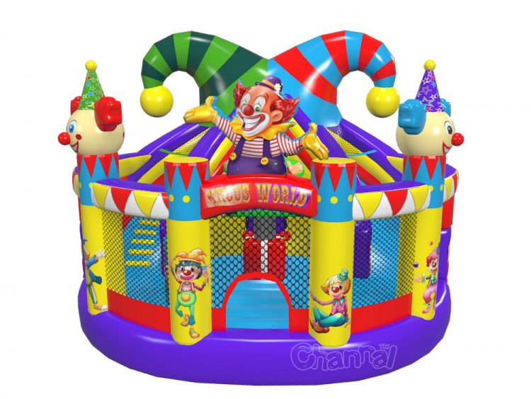 Circus Inflatable Bouncy Playground - Channal Inflatables