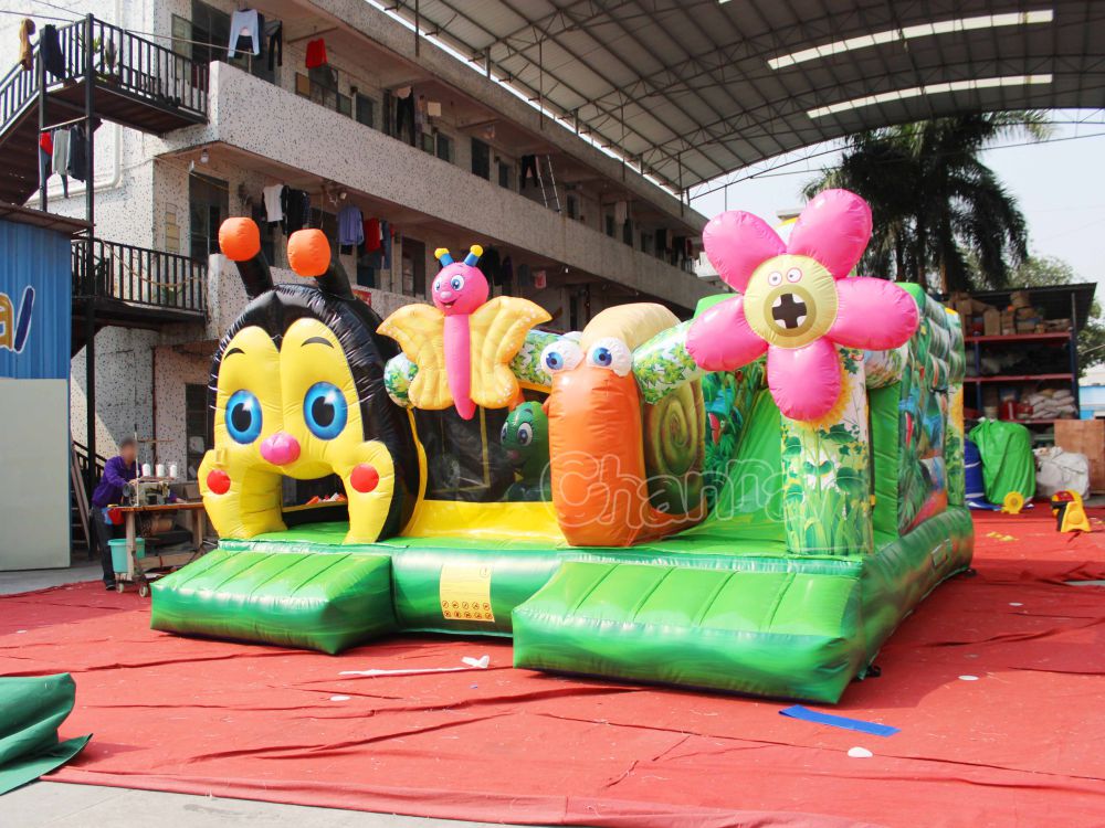 Woodland Bugs Inflatable Course - Channal Inflatables