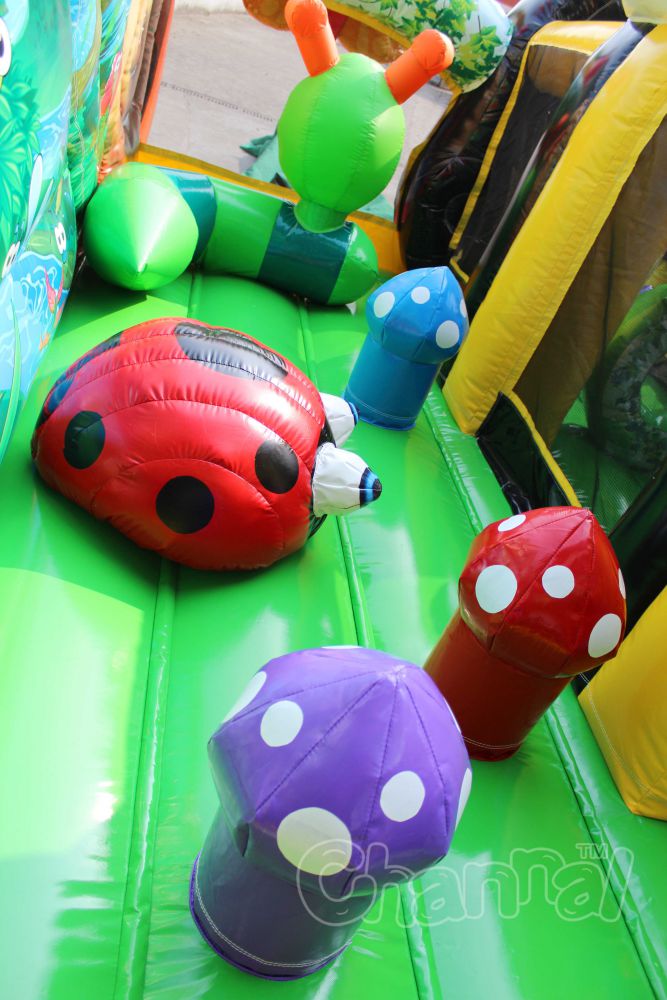 Woodland Bugs Inflatable Course - Channal Inflatables