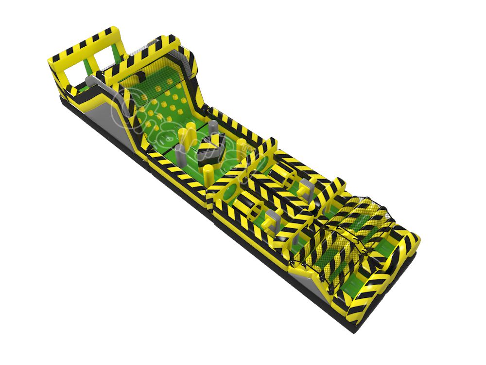 Danger Zone Inflatable Obstacle Course - Channal Inflatables