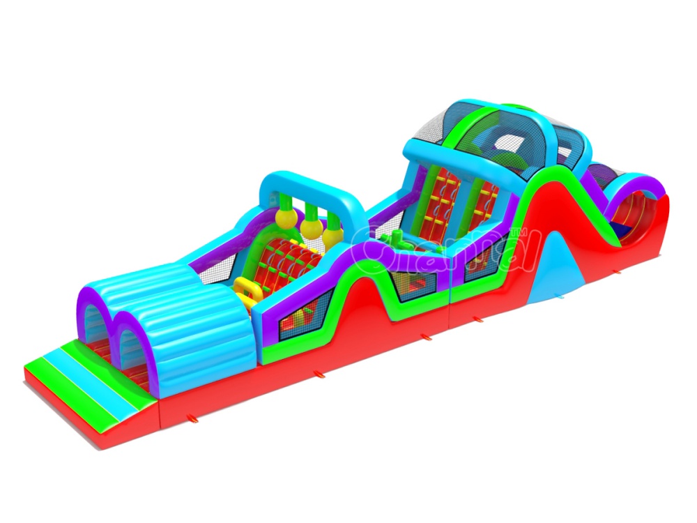 40 ft Inflatable Obstacle Course - Channal Inflatables