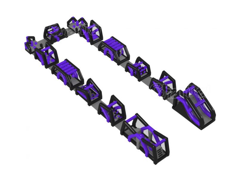 Inflatable Obstacle Course 5K - Channal Inflatables