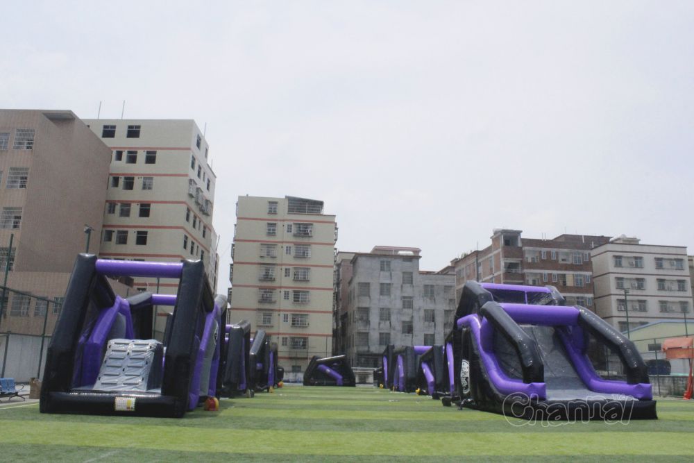 Xtreme Adrenaline Run Obstacle Course - Channal Inflatables