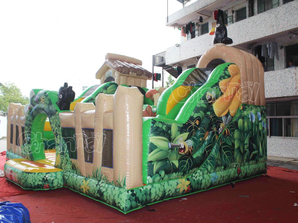 Dog House Inflatable Playground - Channal Inflatables