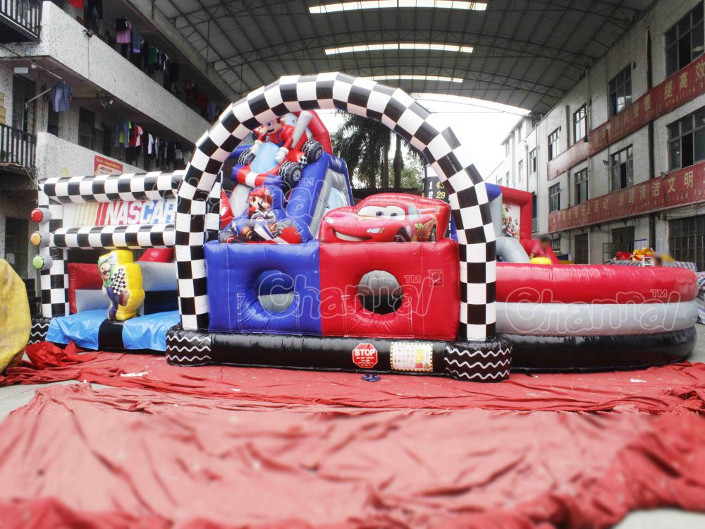Mario Kart Inflatable Obstacle Course - Channal Inflatables