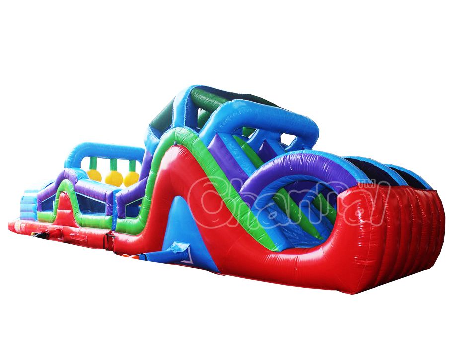 40 ft Inflatable Obstacle Course - Channal Inflatables