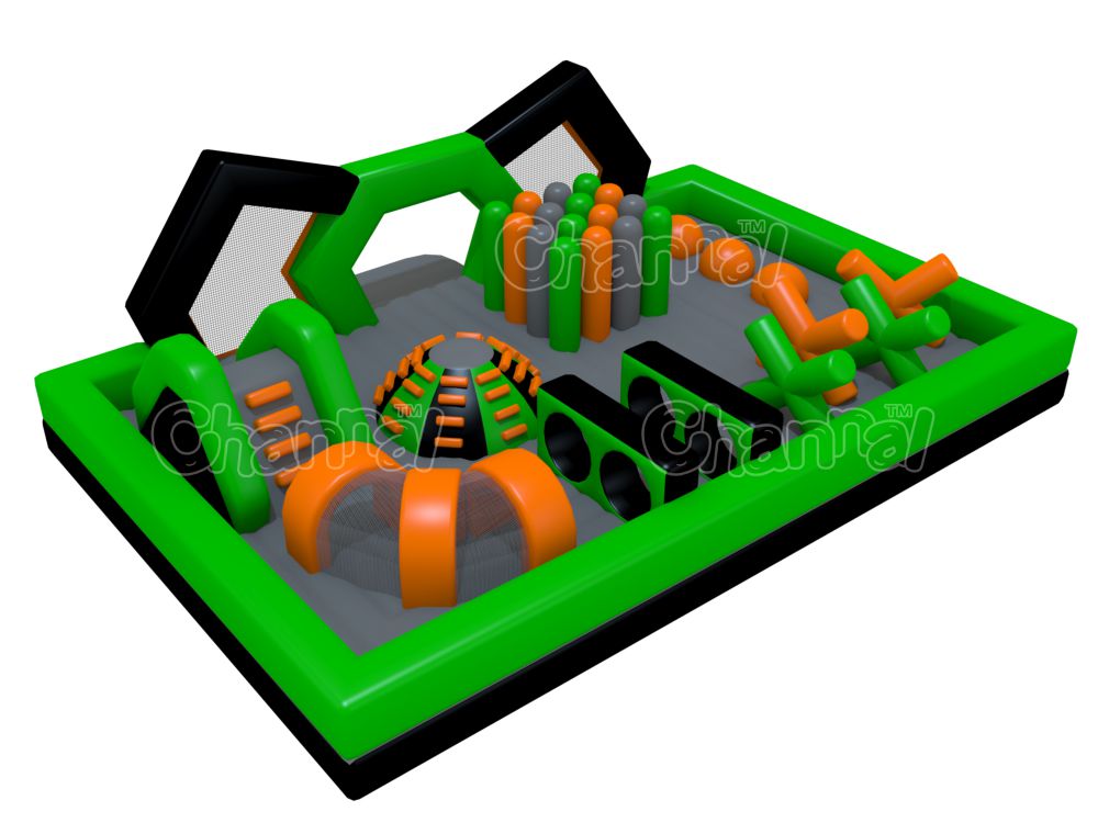 Pokemon Water Obstacle Course - Channal Inflatables