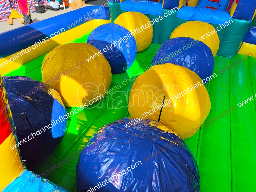 Sports Challenge Inflatable Obstacle Course - Channal Inflatables