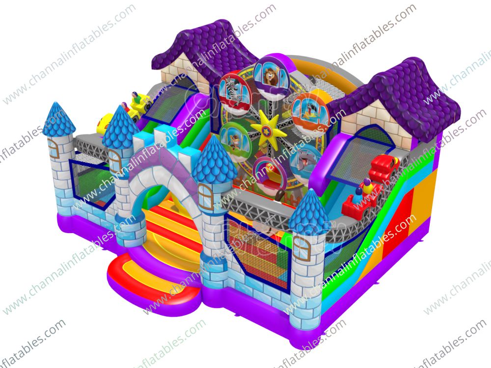 Theme Park Inflatable Playground - Channal Inflatables