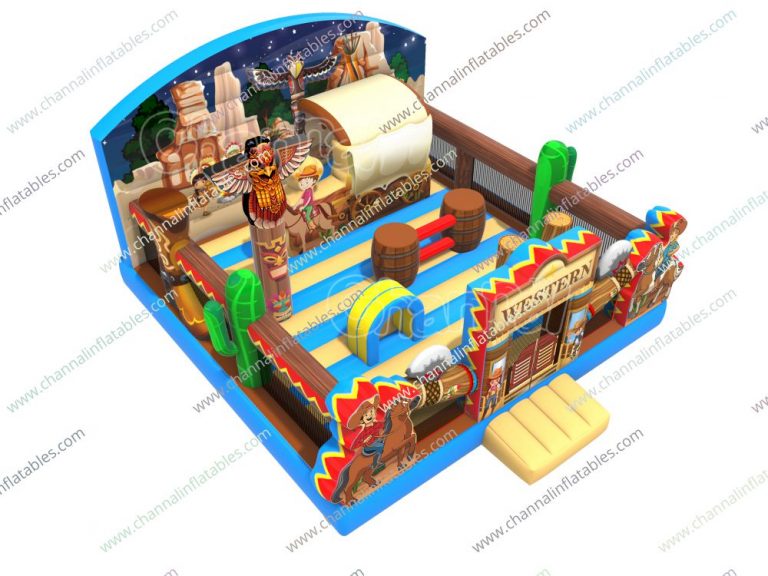 Western Bounce House - Channal Inflatables