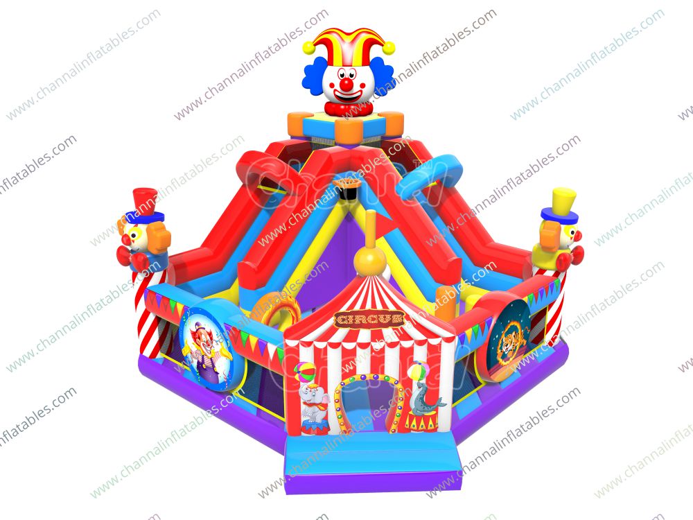Circus Bounce House - Channal Inflatables
