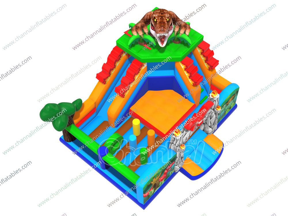 Jurassic Age Inflatable Playground - Channal Inflatables