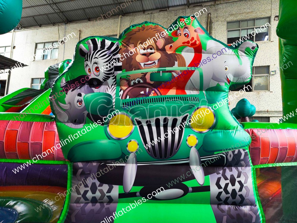 Atlanta Zoo Inflatable Playground - Channal Inflatables