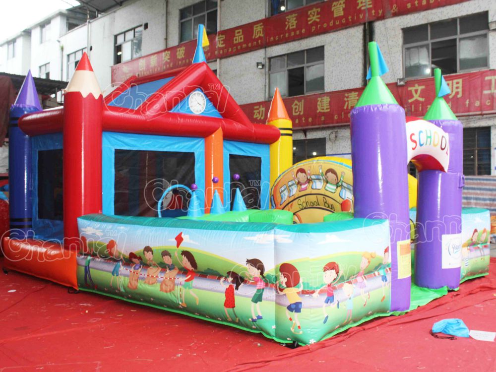 Fun Inflatable Schoolyard For Sale - Channal Inflatables
