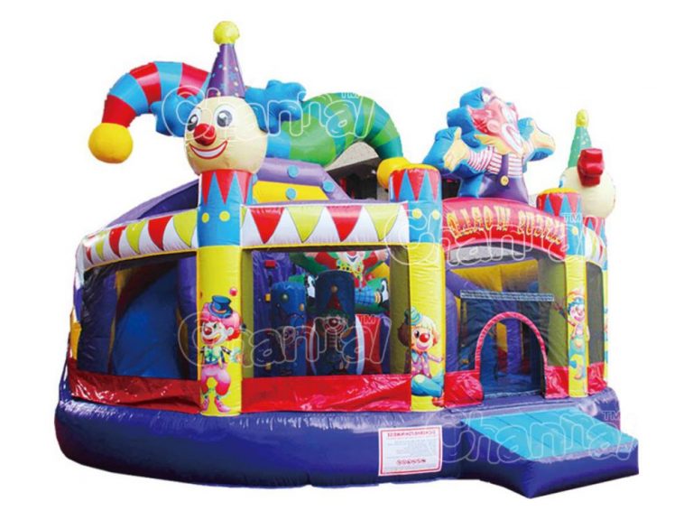 Clown Bounce House - Channal Inflatables