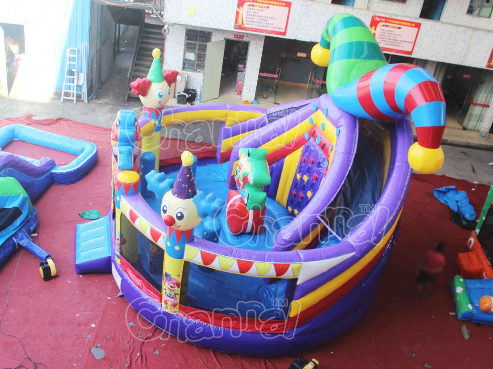 Circus Inflatable Bouncy Playground - Channal Inflatables
