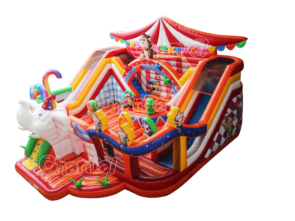 Great Circus Inflatable Playground - Channal Inflatables