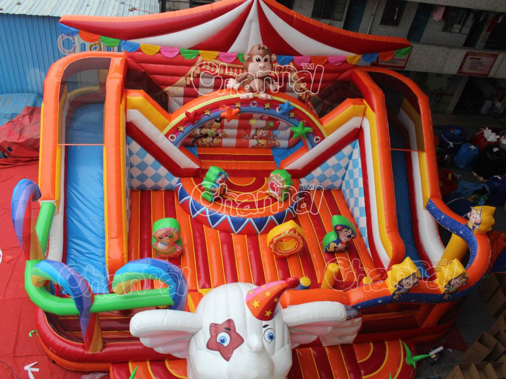 Great Circus Inflatable Playground - Channal Inflatables