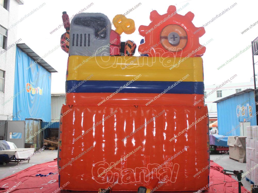 Robot Inflatable Slide - Channal Inflatables