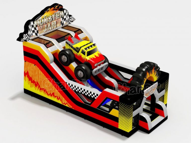 Monster Truck Bounce House - Channal Inflatables