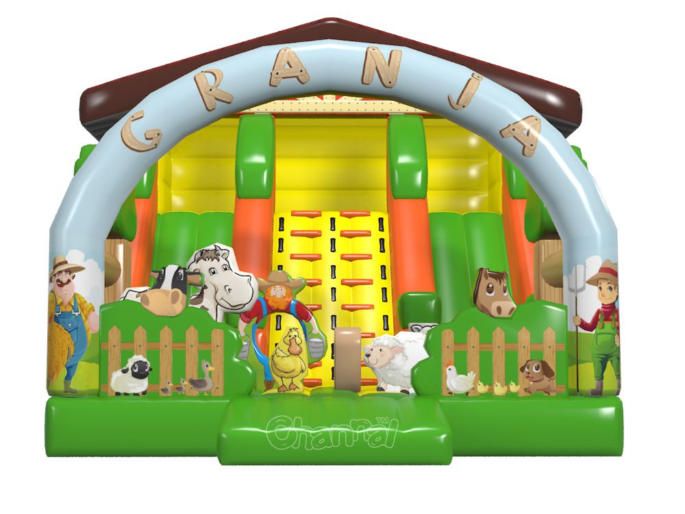 Farm Barn Inflatable Slide - Channal Inflatables
