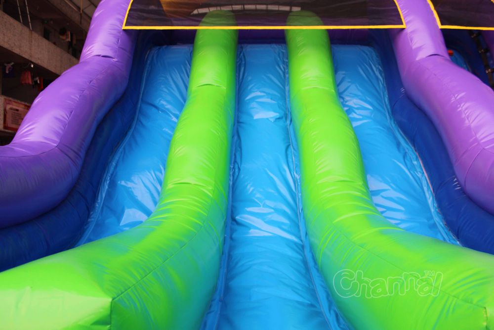 Rainbow Inflatable Slide - Channal Inflatables