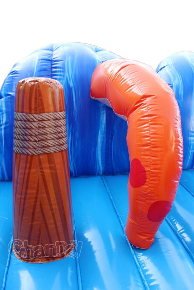 Kraken Attack Inflatable Slide - Channal Inflatables