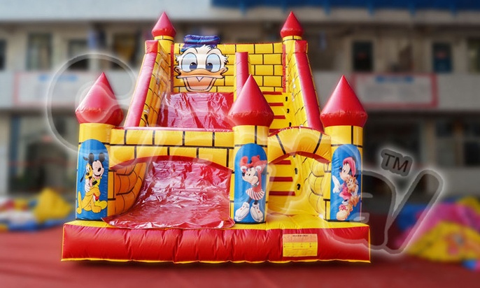 Donald Duck Inflatable Slide - Channal Inflatables