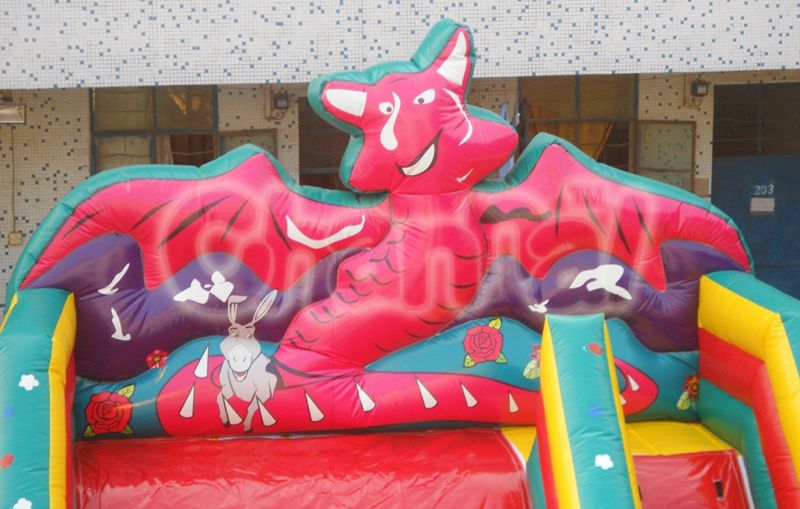 Shrek Theme Inflatable Slide - Channal Inflatables